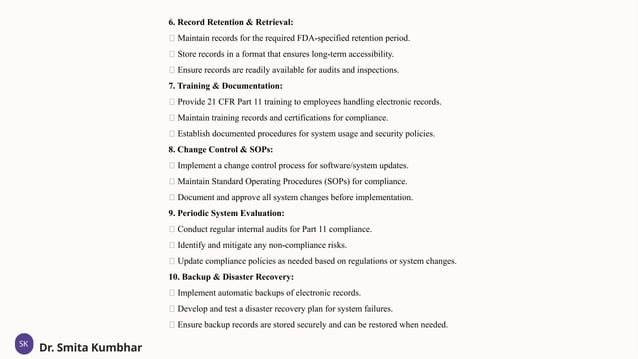 Good Automated Laboratory Practices (GALP) Standards, Compliance, and ...