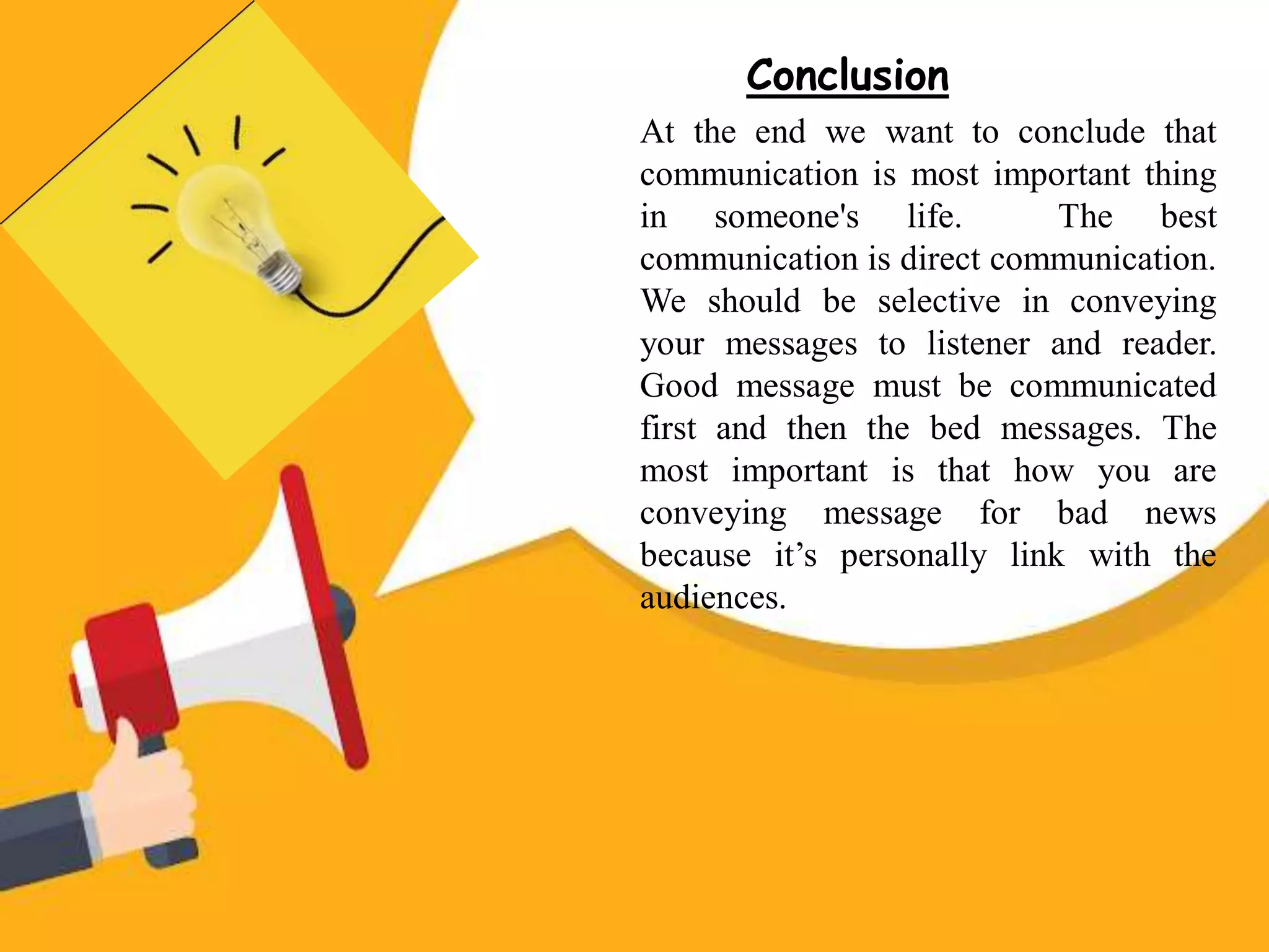 Good & Bad Messages | PDF