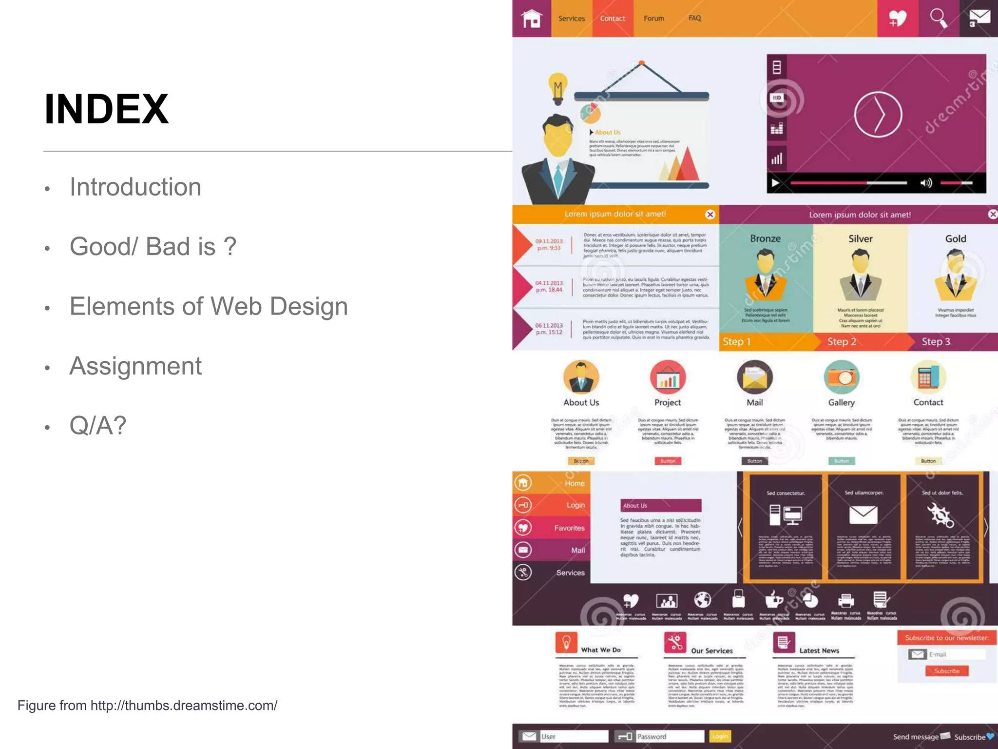 Good/Bad Web Design | PPTX