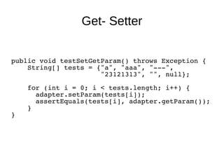 Good Tests Bad Tests | PPT