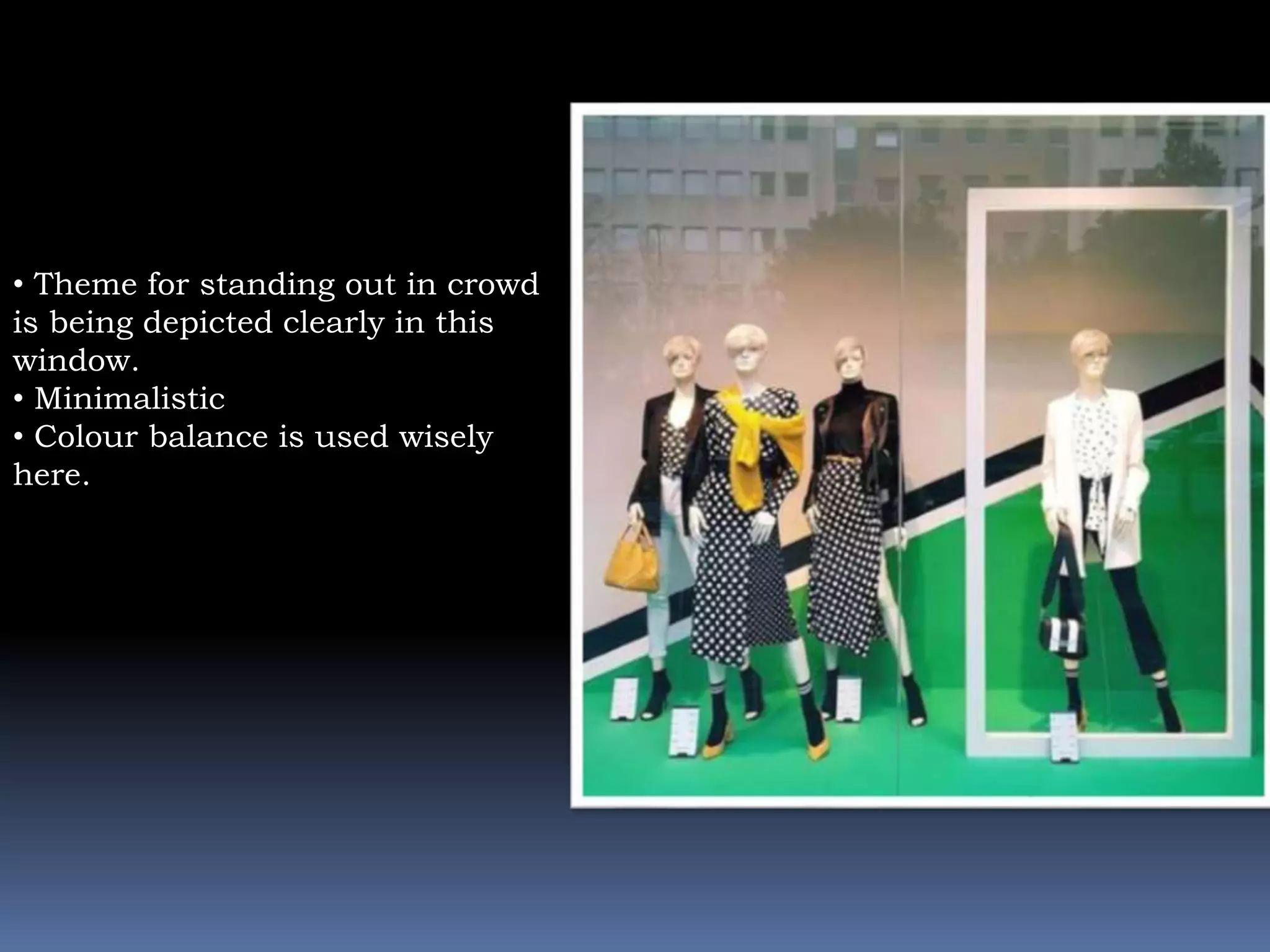 Good & bad window display | PPTX