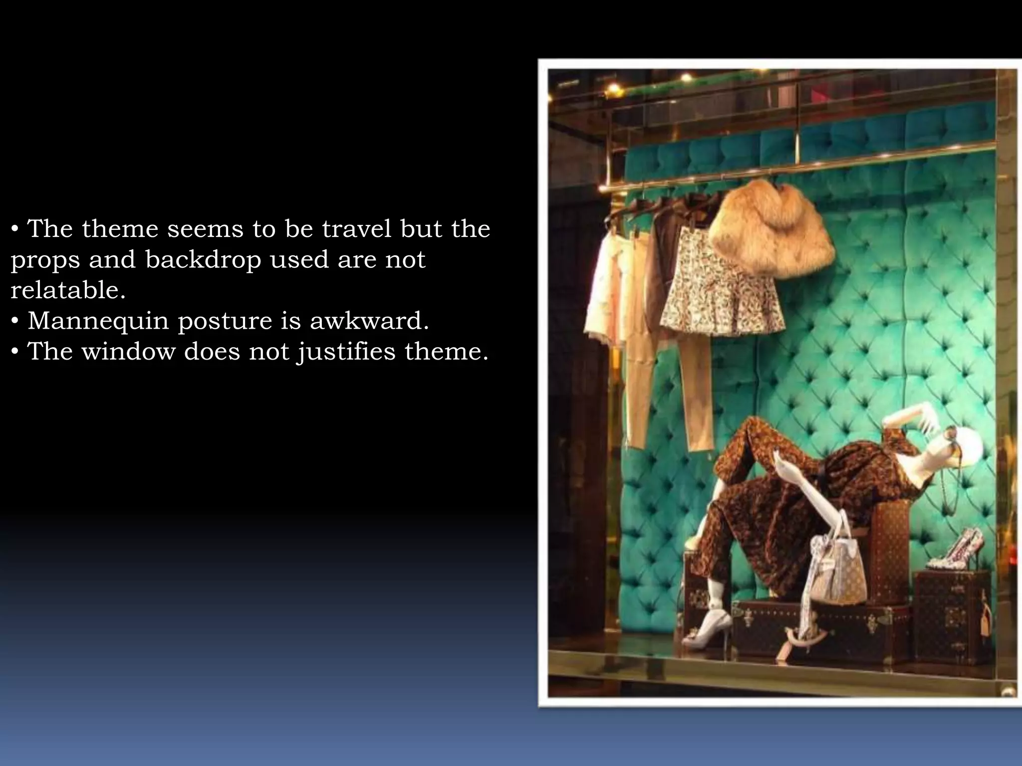 Good & bad window display | PPTX