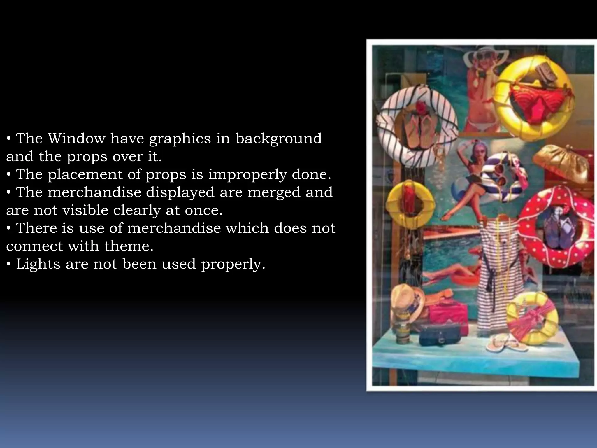 Good & bad window display | PPTX