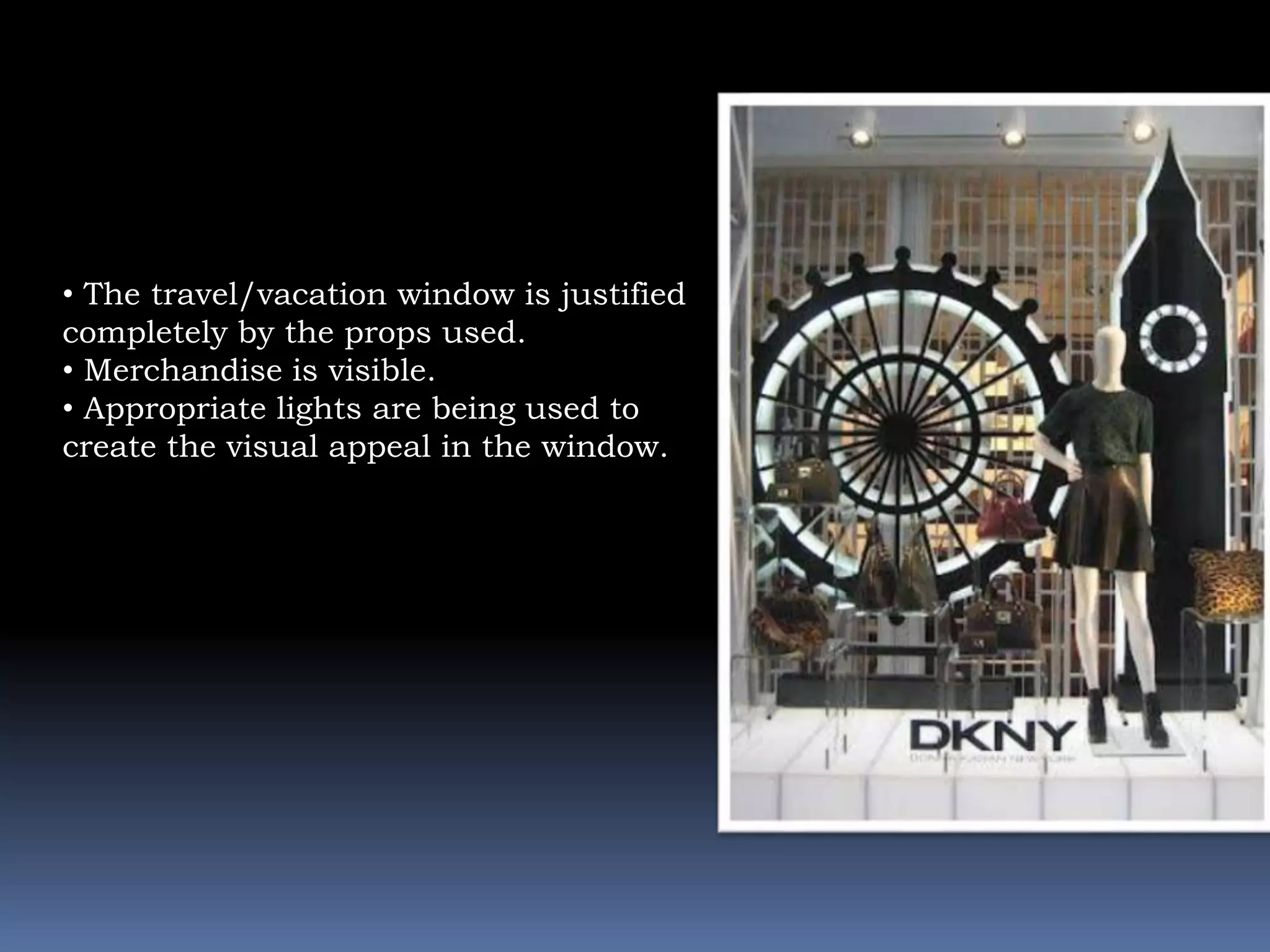 Good & bad window display | PPTX