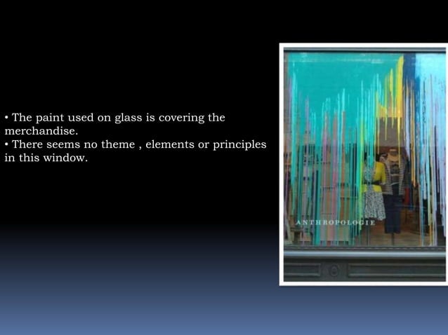 Good & bad window display | PPT