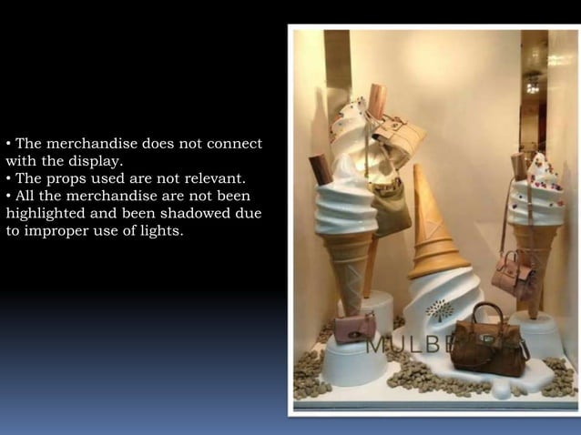 Good & bad window display | PPT