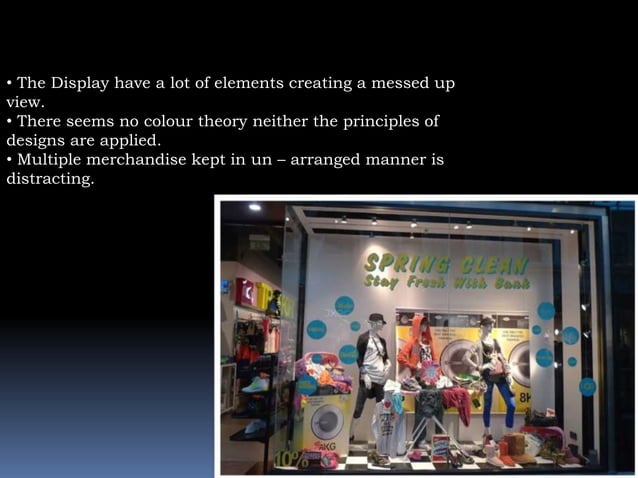 Good & bad window display | PPT