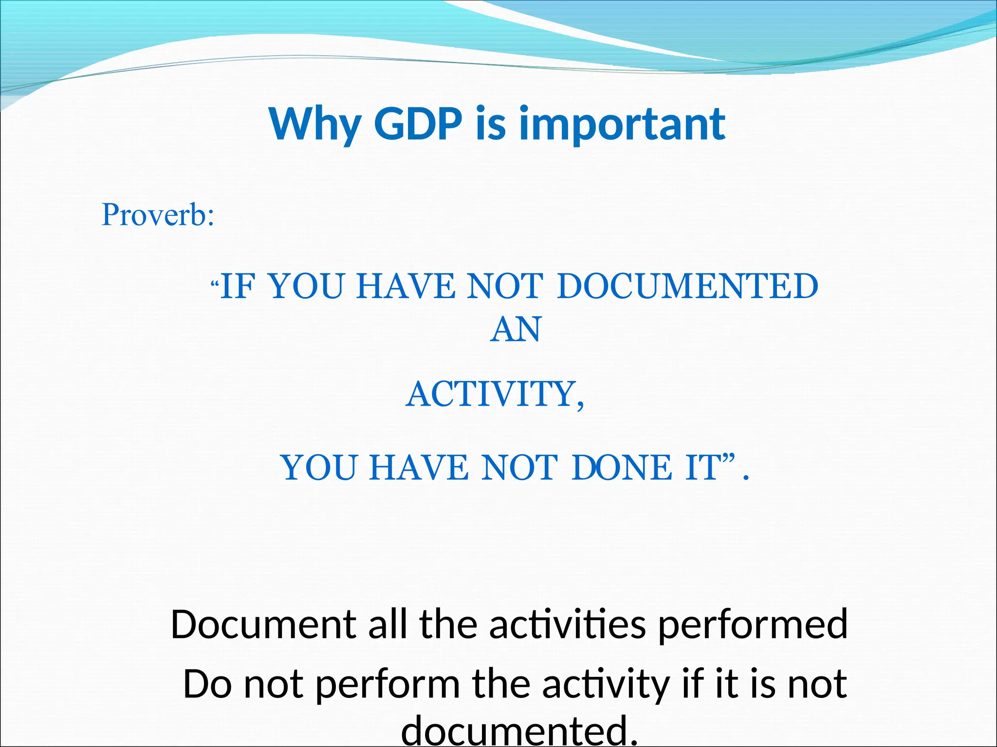 good bdocumentation practice for pharmas | PPTX