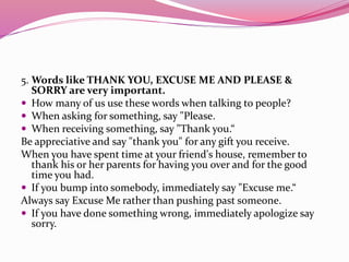 Good Behaviors - Class 2 and 3.pptx