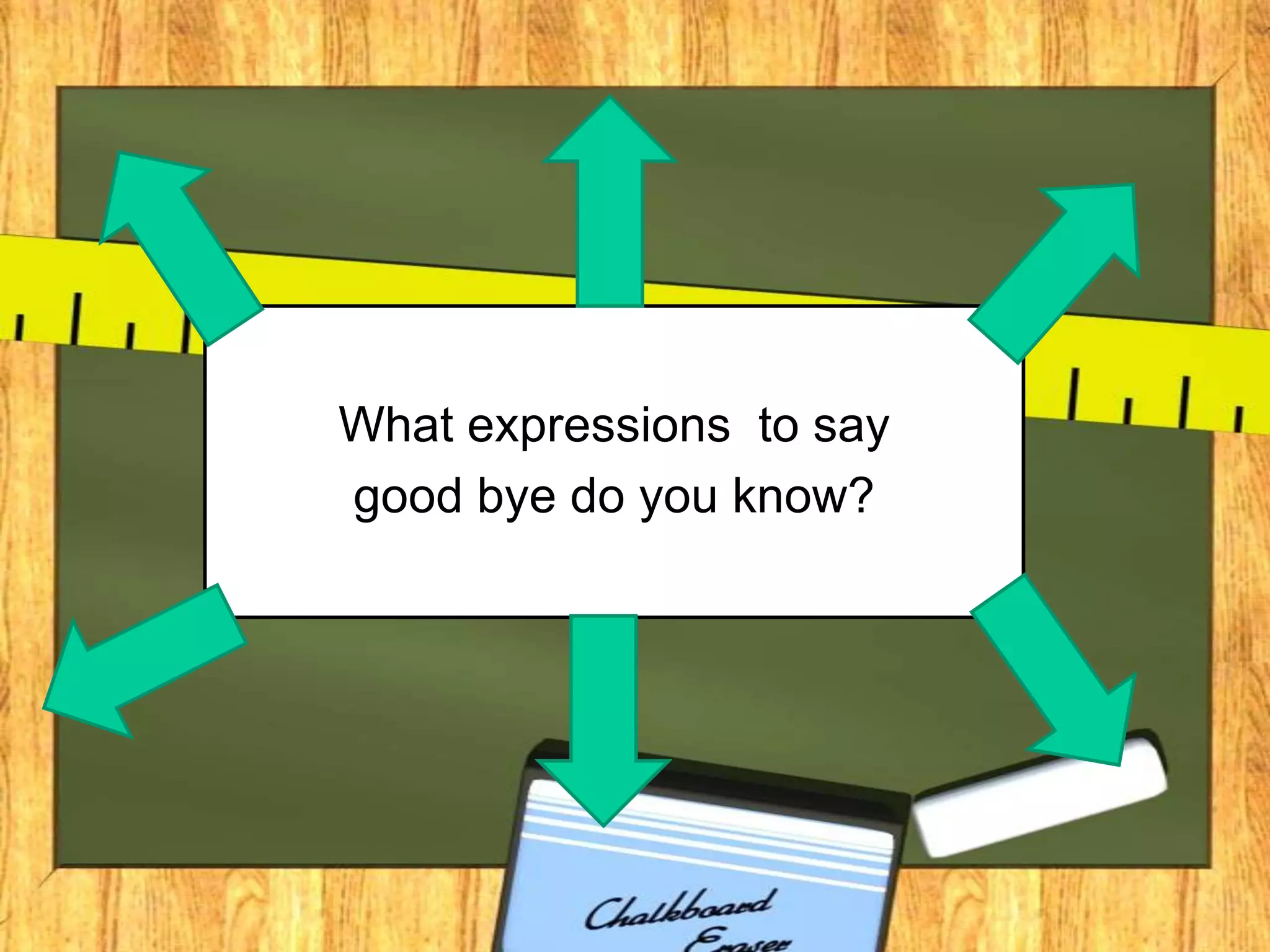 Good bye | PPT