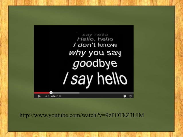 Good bye | PPT
