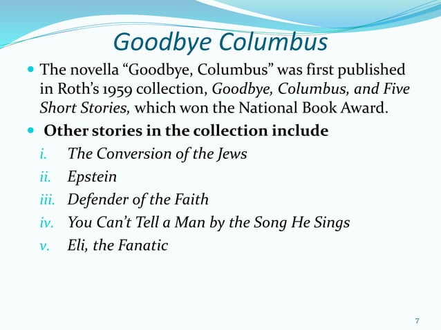 Goodbye Columbus.pptx