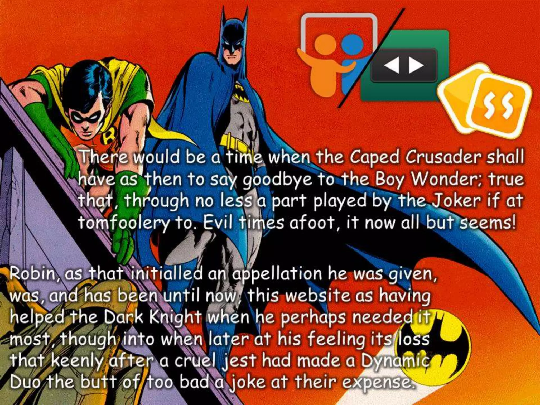 Goodbye to Batman | PPTX