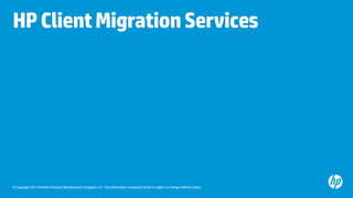 Goodbye XP. Hello HP. | PDF