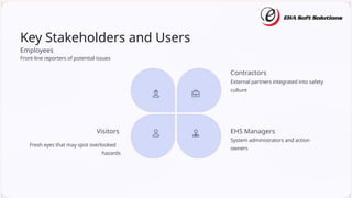 Good Catch System for Environmental Health and Safety Management | PPT