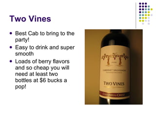 Good, cheap wine! | PPT