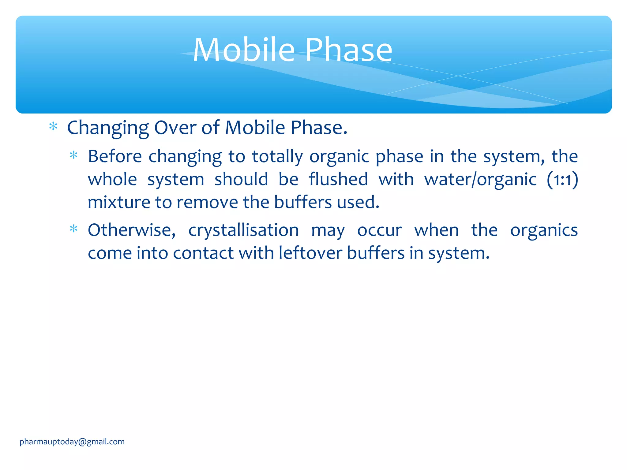 Good chromatographic practices | PPT