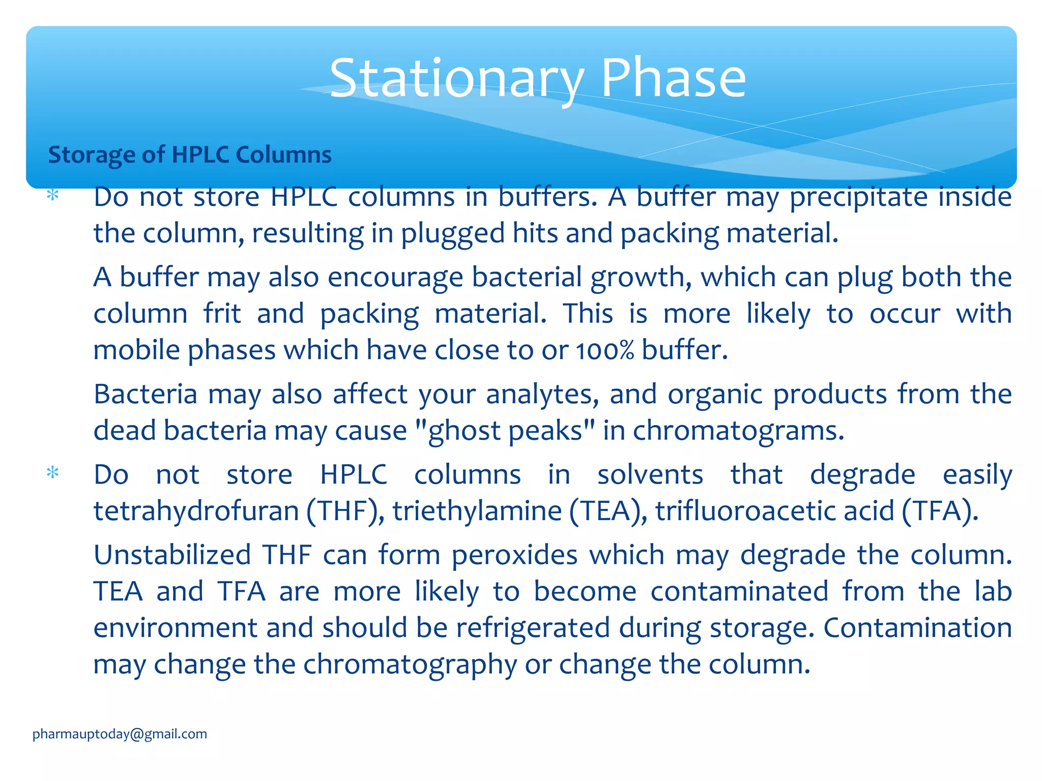Good chromatographic practices | PPT