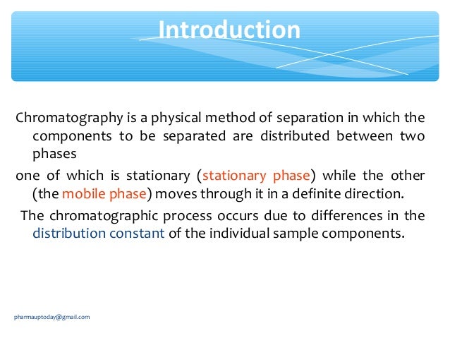 Good chromatographic practices