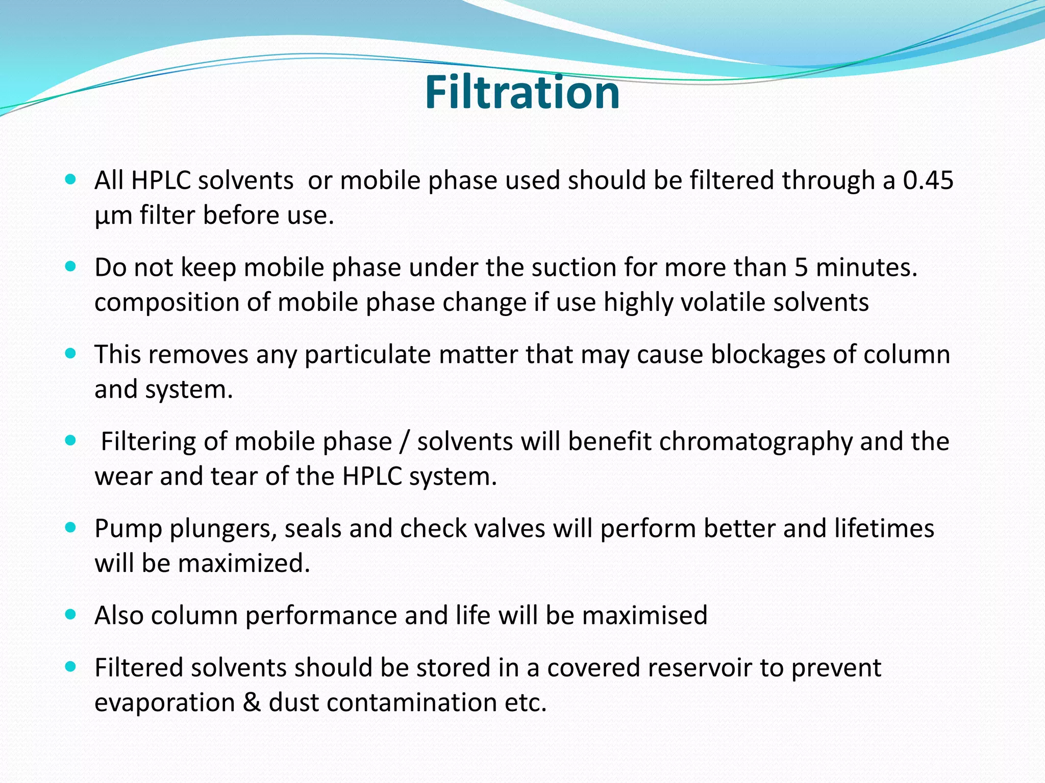 Good Chromatographic Practices | PDF