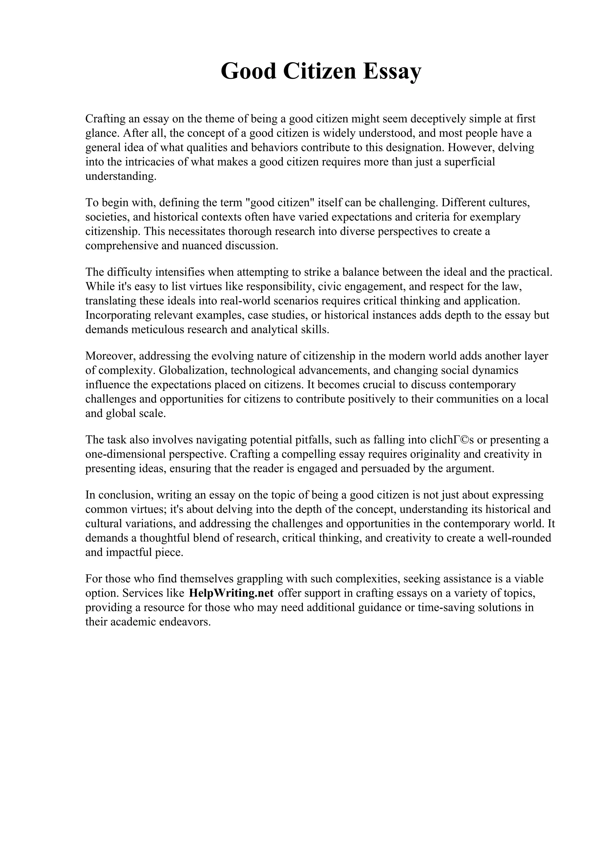 Good Citizen Essay.pdf