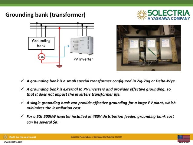 Solectria Smart Inverters, Effective Grounding, and how to work with