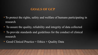 good clinical practice dept of pharmacology | PPTX