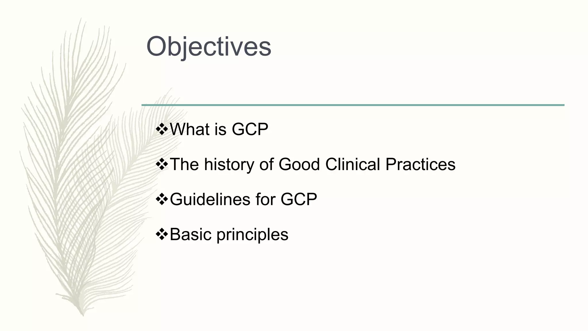 Good clinical practice | PPTX