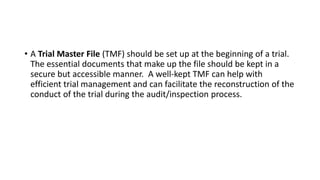 Good Clinical Practice (GCP) and Trial Master File.pptx
