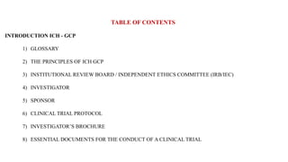 Good Clinical Practice Guidelines (ICH GCP E6).ppt