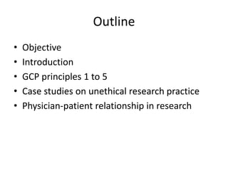 Good Clinical Practice Principles 1.ppsx