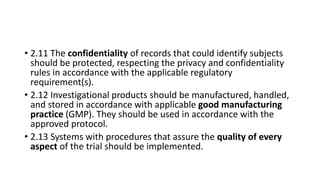 Good clinical practices(GCP) | PPTX