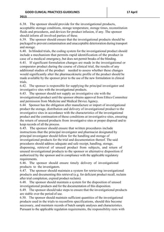 GCP Guideline published by Turkish Medicine and Medical Device Agency | PDF