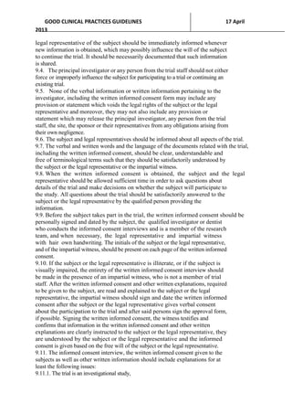 GCP Guideline published by Turkish Medicine and Medical Device Agency | PDF