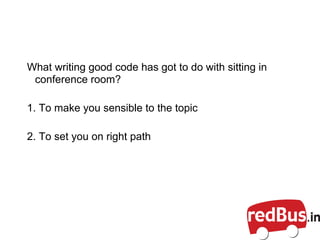 Good code | PPT