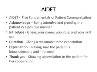 Good Communication in Hospitals and healthcare.pptx