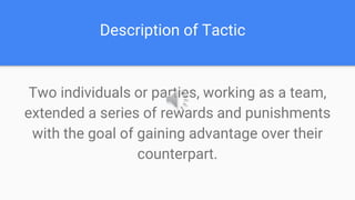 Negotiation Tactic- Good Cop/ Bad Cop | PPTX