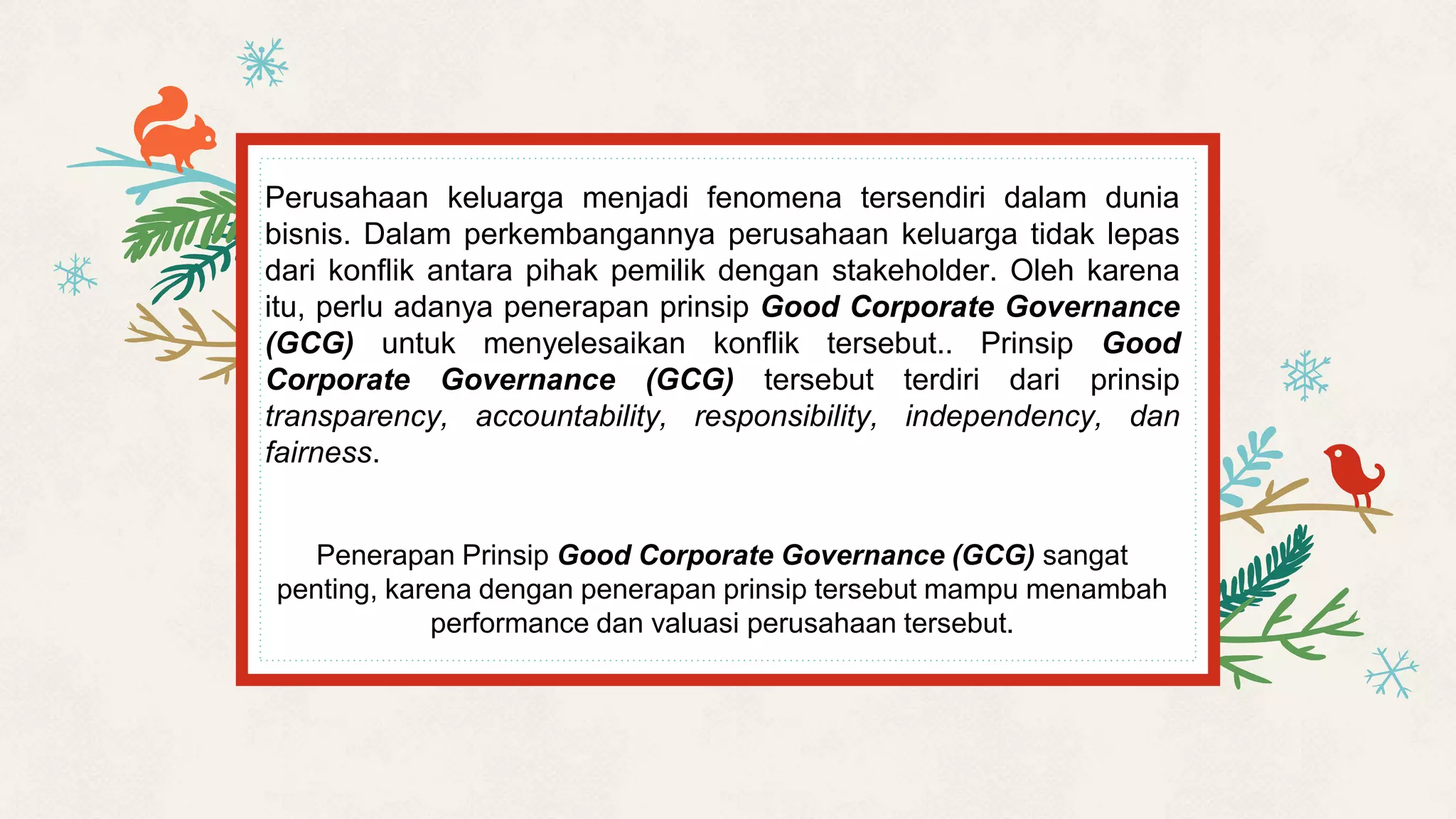 Penerapan Good coorporate governance | PPTX