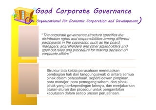 Good corporate governance and business ethics | PDF