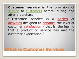 Good Customer Services – Rules | PPTX