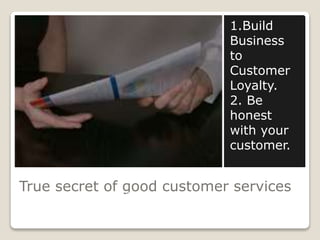 Good Customer Services – Rules | PPTX
