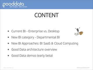 Good Data Technical Overview | PPT