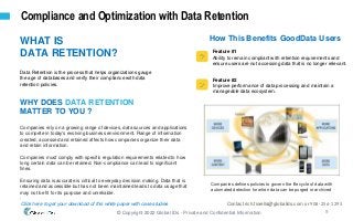 Data Lineage & Data Profiling Solutions | PPT