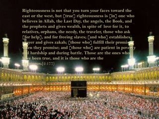 Good Deeds and Rewards in Islam | PPTX