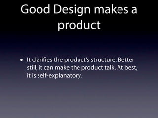 10 principles for Good design | KEY