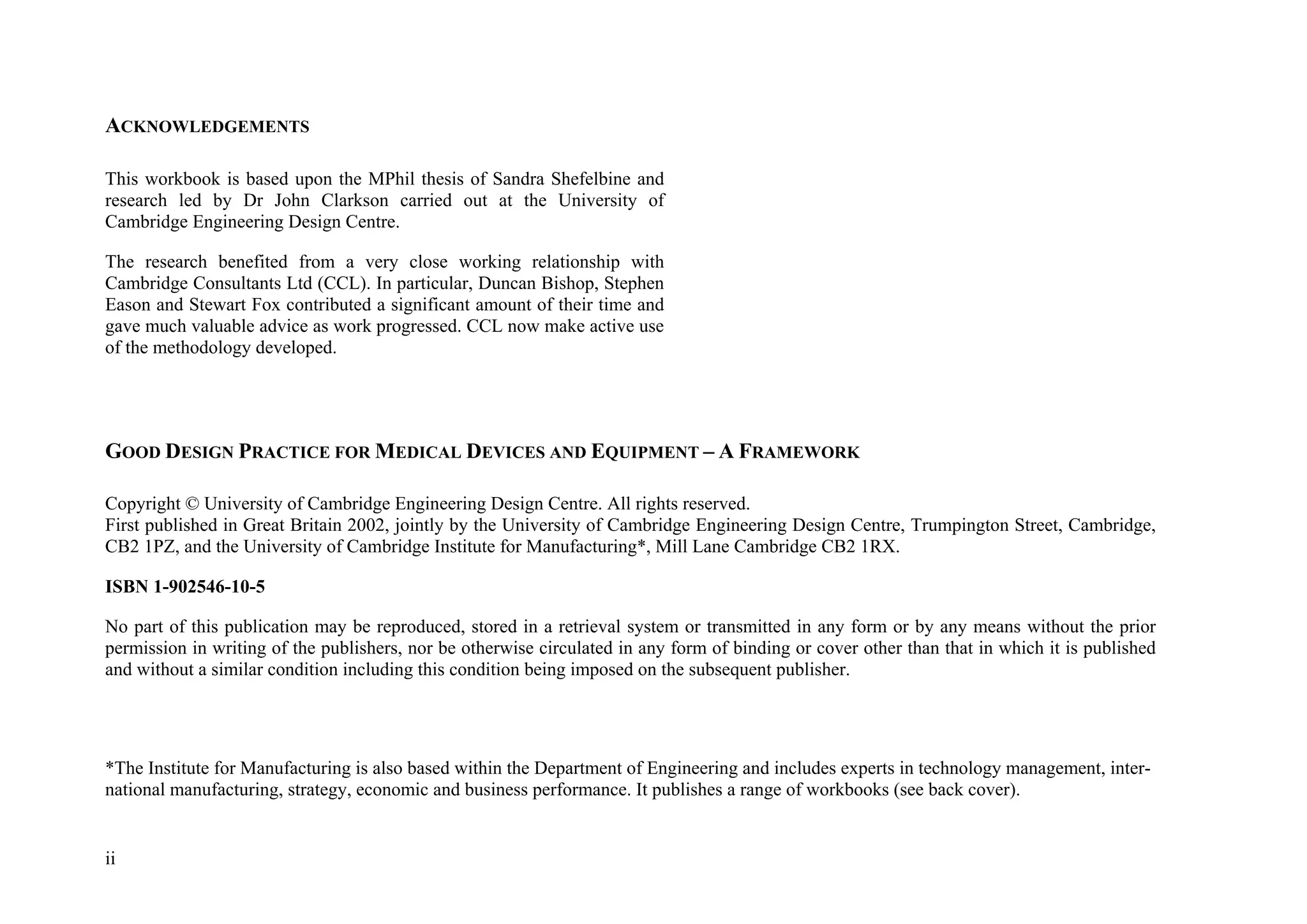 Good design practice for medical devices | PDF