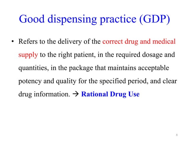 Good Dispensing Practice.ppsx