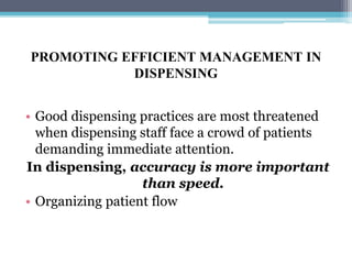 Good dispensing prectice | PPT