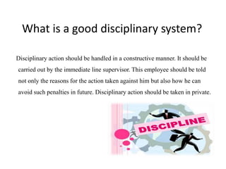 good displine | PPT