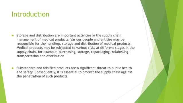 Good Distribution Practices (1).pptx | Pharmaceutical Industry | Industries